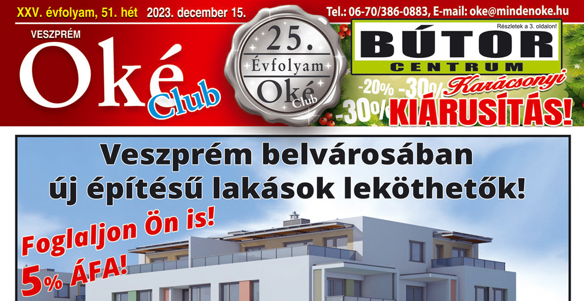 Oké Club Veszprém 2023/51. hét - [MindenOké]