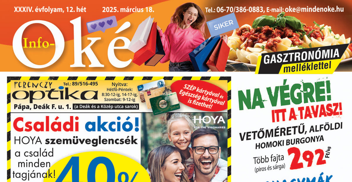 Info-OKÉ 2025/12. hét - [MindenOké]